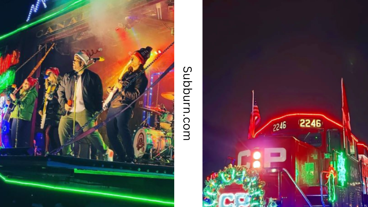 Canadian Pacific Holiday Train Route - SUBBURN