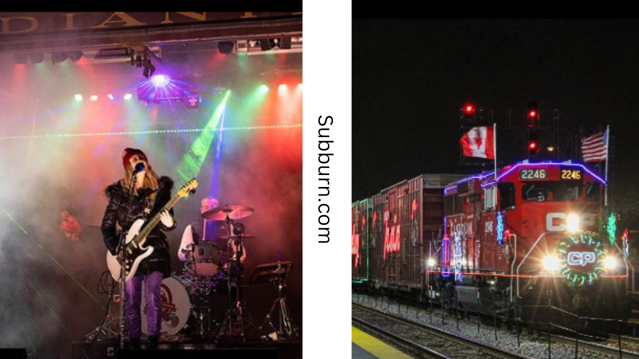 Canadian Pacific Holiday Train Route - SUBBURN