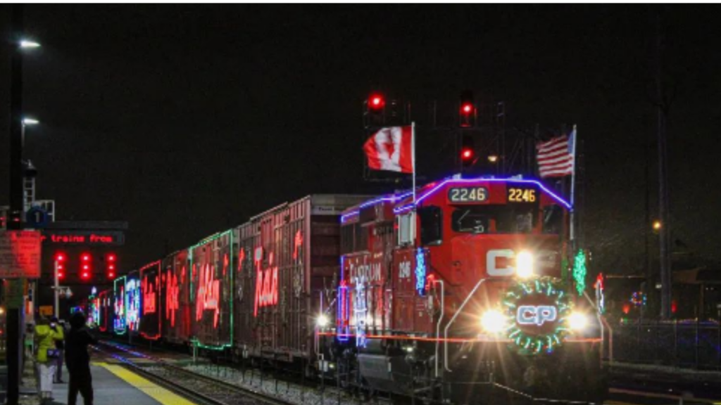 Canadian Pacific Holiday Train Route - SUBBURN